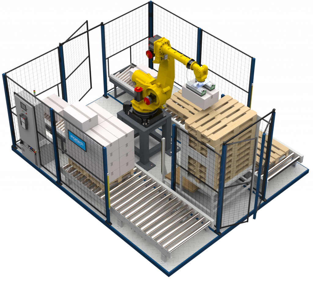 Industrial Robot Palletizing System - POLYTEC